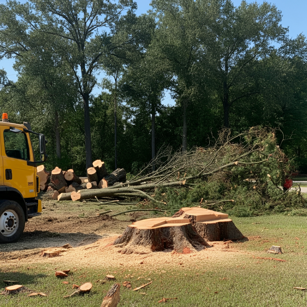 Tree Cutting and Stump Removal ⋆ Tulsa Tree Service & Stump Removal